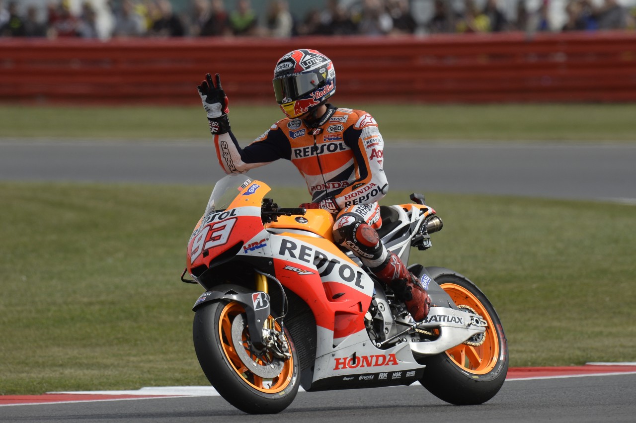 Repsol Honda celebrate seventh double podium in Silverstone