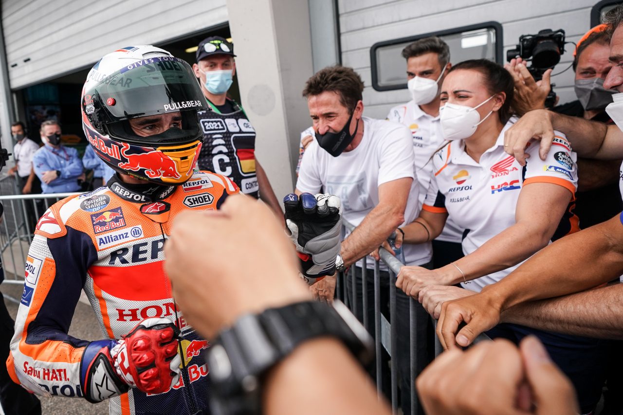 SachsenKING – Marc Marquez wins again