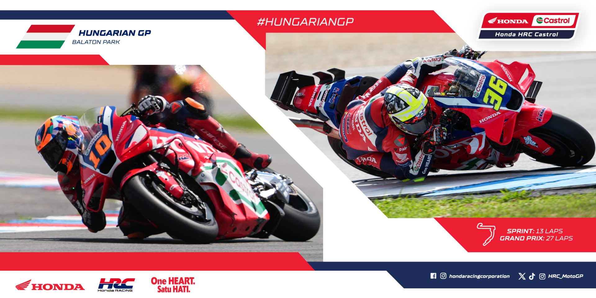 New frontiers for Honda HRC Castrol in Hungary